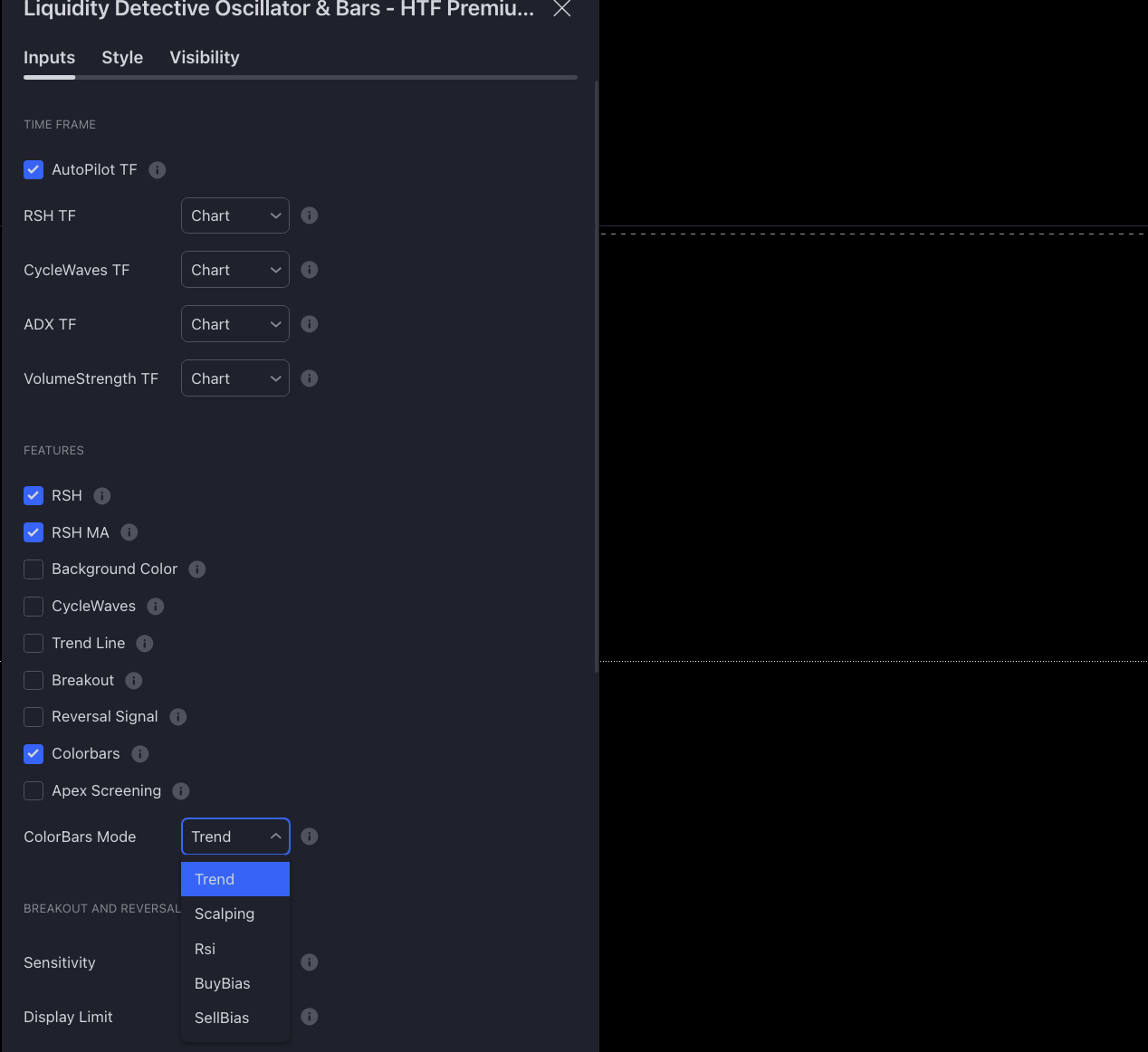 RSH & ColorBars | Liquidity-Detective Indicator | MethodAlgo Docs & Tutorial